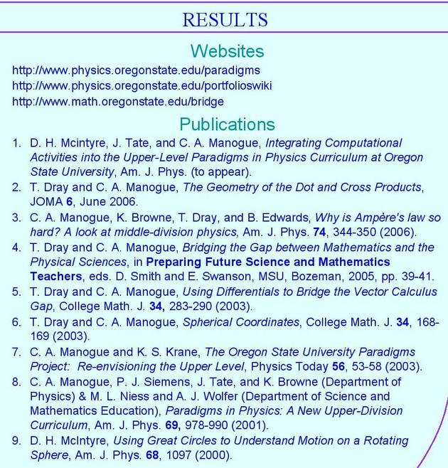 Paradigms Project -- Multiple Entry Points